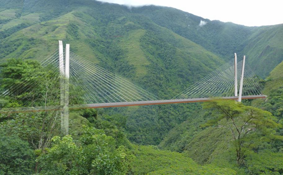 | Eiffage to build Chirajara cable-stayed bridge in Colombia