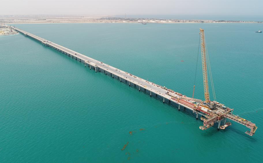 | Eiffage Génie Civil Marine in Kuwait Bay