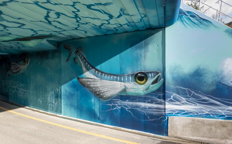 | When street art brightens up our motorways